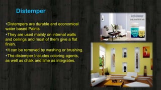 Paints and Its types | PPTX