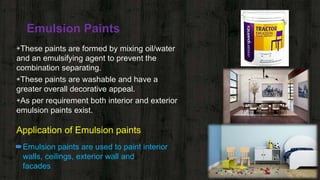 Paints and Its types | PPTX