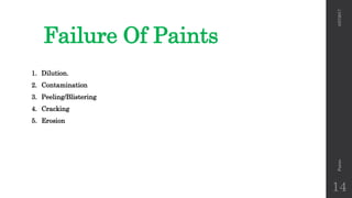 Paints and type of paints | PPTX