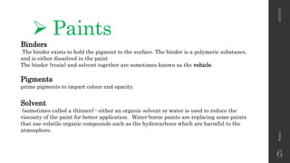 Paints and type of paints | PPTX