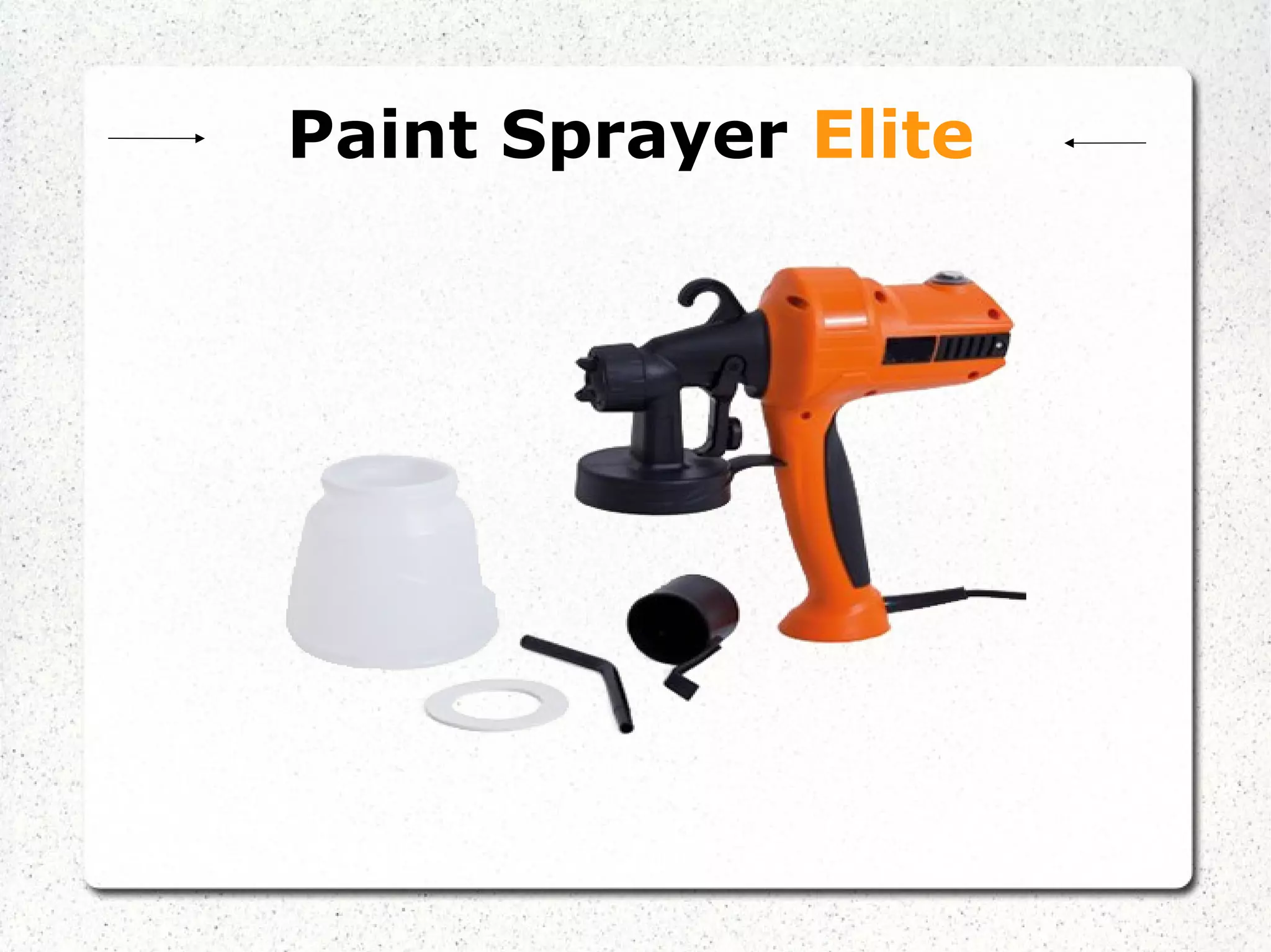 Paint Sprayer Elite | PPT