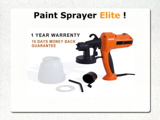 Paint Sprayer Elite | PPT