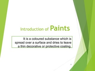 Paints slides | PPTX