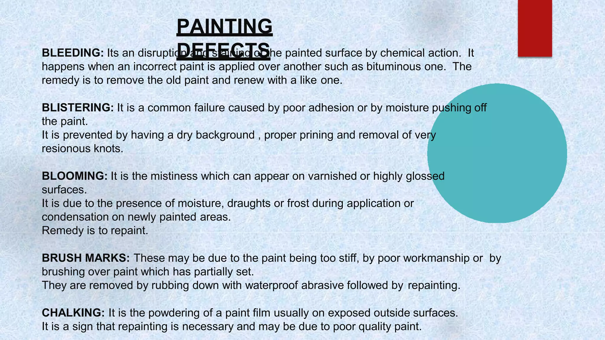 Paints, varnishes & distempers | PPTX