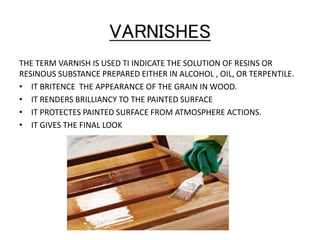 Paint & varnish | PPTX