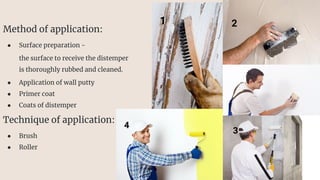 Paint,varnish,distemper | PDF