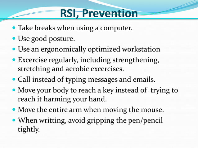 Pain With No Gain Rsi | PPT | Free Download