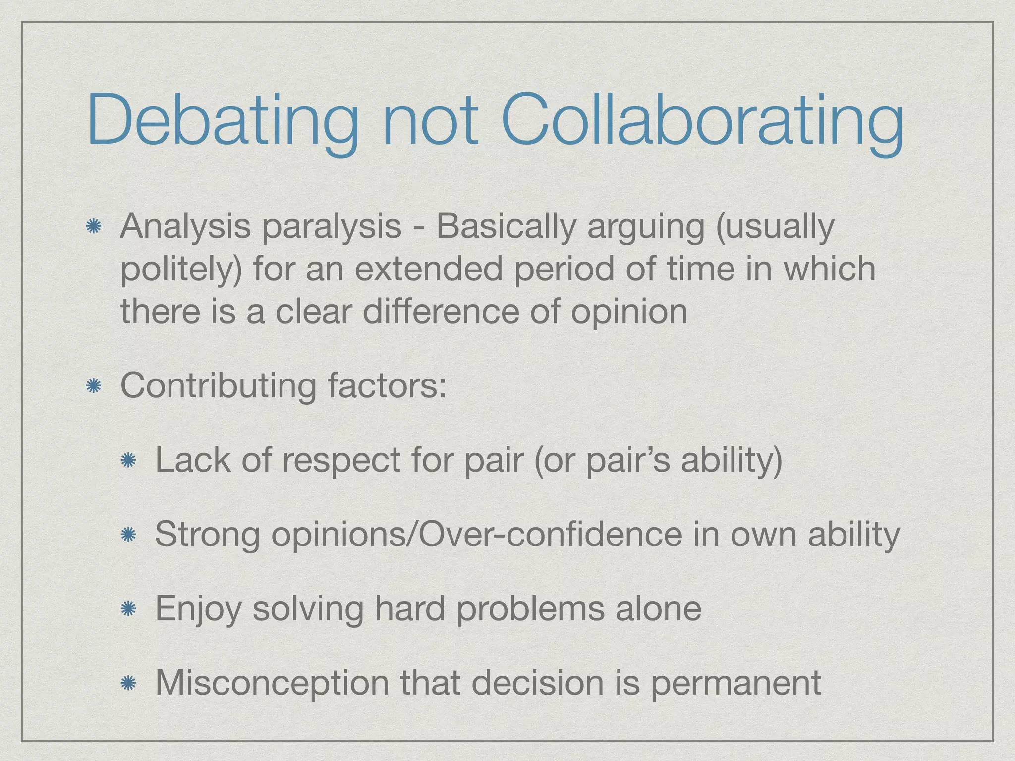 Pair programming anti patterns | PDF | Programming Languages | Computing