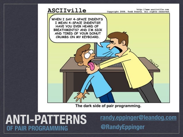 Pair programming anti patterns | PDF | Programming Languages | Computing