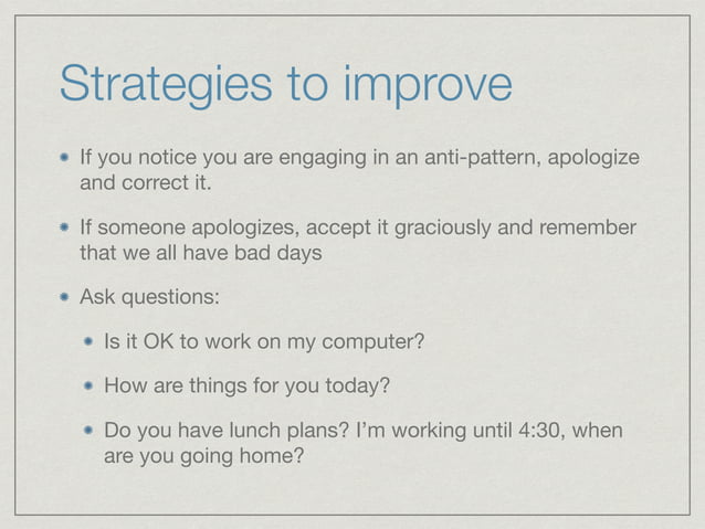 Pair programming anti patterns | PDF | Programming Languages | Computing