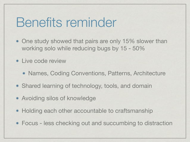 Pair programming anti patterns | PDF | Programming Languages | Computing