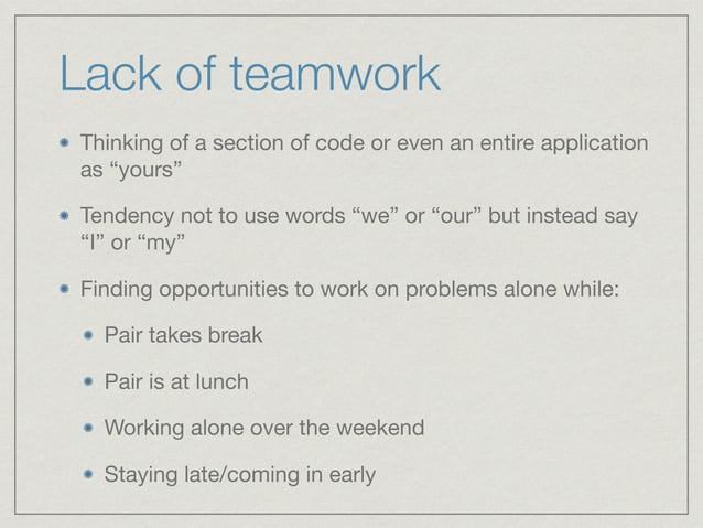 Pair programming anti patterns | PDF | Programming Languages | Computing