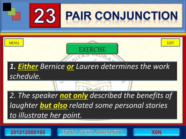 Pair conjunction | PPTX