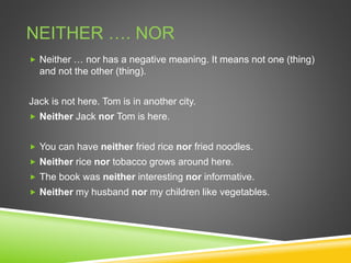 Paired conjunctions | PPTX