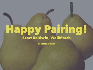 Pairing with tmux and vim for DevOps Days Austin 2015 | PPT