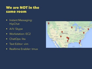 Pairing with tmux and vim for DevOps Days Austin 2015 | PPT