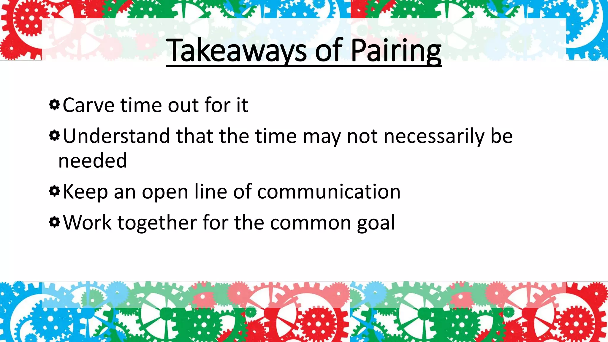 Pairing and mobbing | PPTX