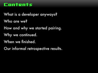 Pairing w developers_stpconpics | PDF | Web Development | Internet
