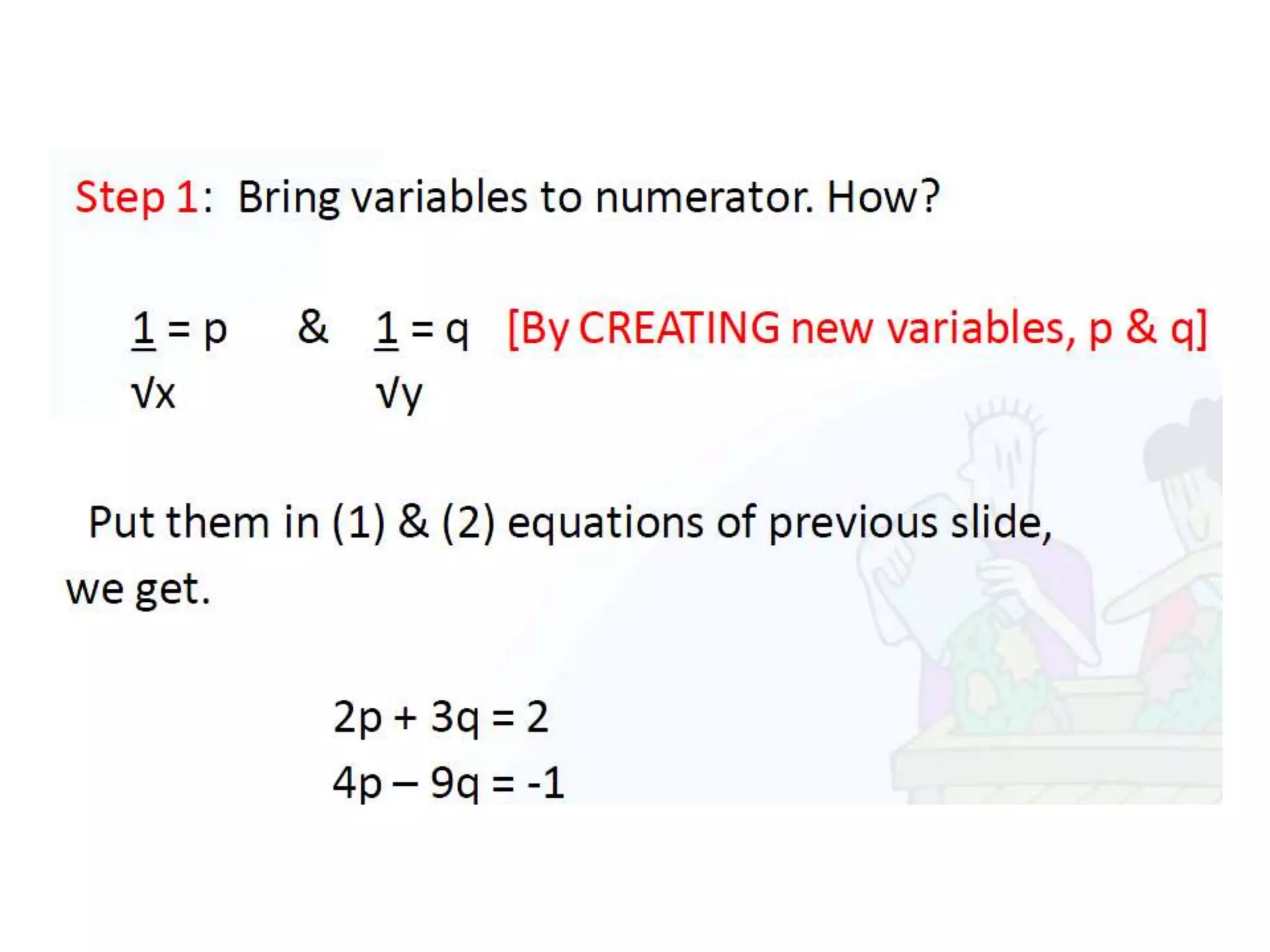 Pair of linear equations in two variables for classX | PPT