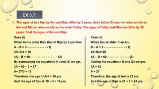 Pair of linear equations part 2 | PPTX