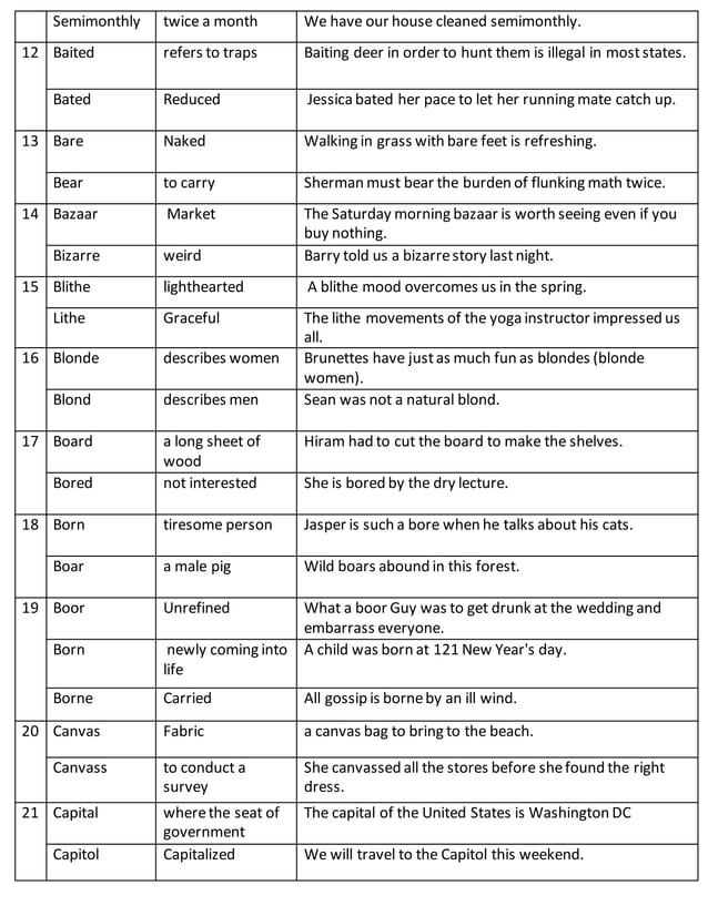 Pair Of Words Pair Of Words