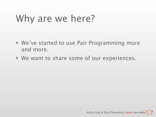 Pair programming | PPT