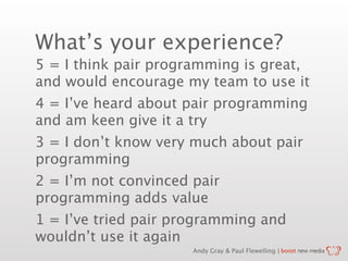 Pair programming | PPT