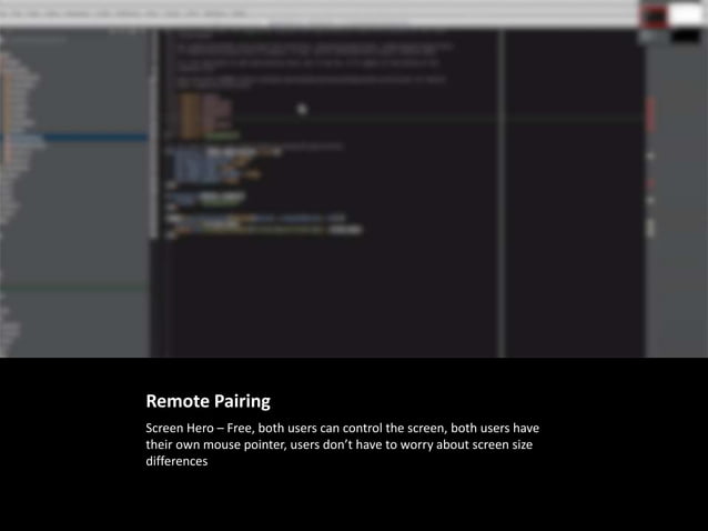 Pair Programming - the lightning talk | PPT