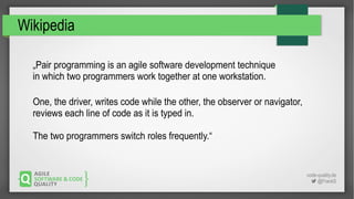 Pair programming | PPT | Free Download