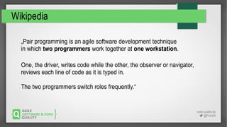 Pair programming | PPT