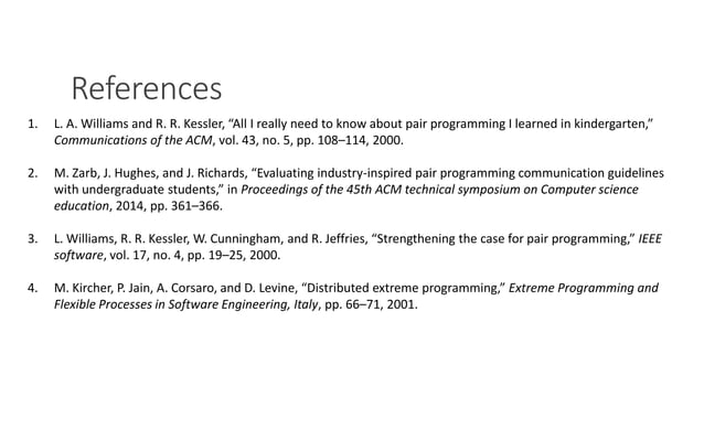 Pair Programming - a pratical guide | PPT