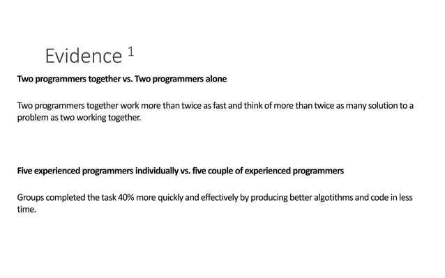 Pair Programming - a pratical guide | PPT