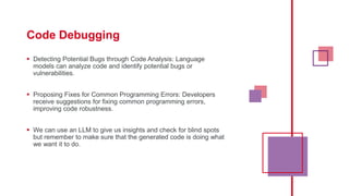 Pair Programming with a Large Language Model | PPT