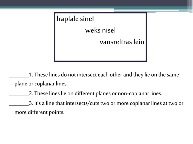 Pairs of angles formed by parallel lines cut by a transversal | PPTX ...