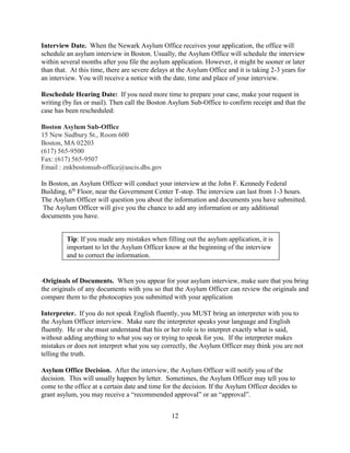 Pro Se Asylum Manual (ENG) | PDF