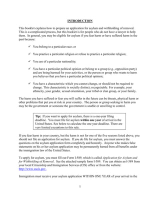 Pro Se Asylum Manual (ENG) | PDF