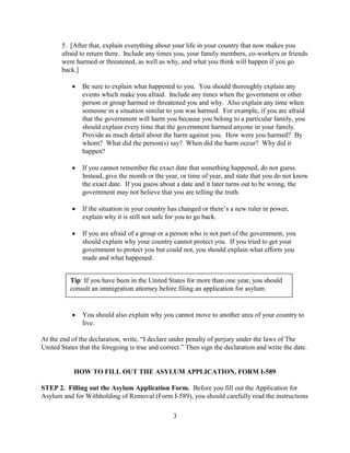 Pro Se Asylum Manual (ENG) | PDF