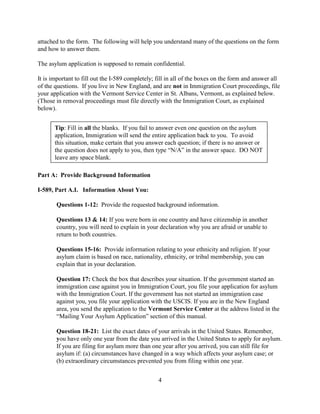 Pro Se Asylum Manual (ENG) | PDF