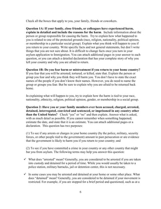 Pro Se Asylum Manual (ENG) | PDF