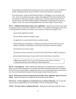 Pro Se Asylum Manual (ENG) | PDF