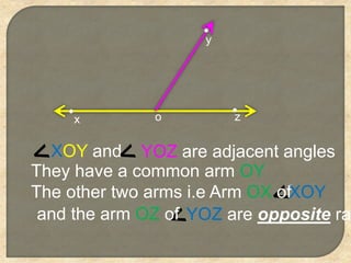 Pairs of anglles & transversal | PPTX | Physics | Science