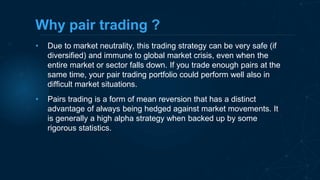 Pair trading | PPTX