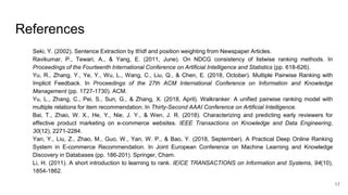Pairwise reviews ranking and classification | PPT