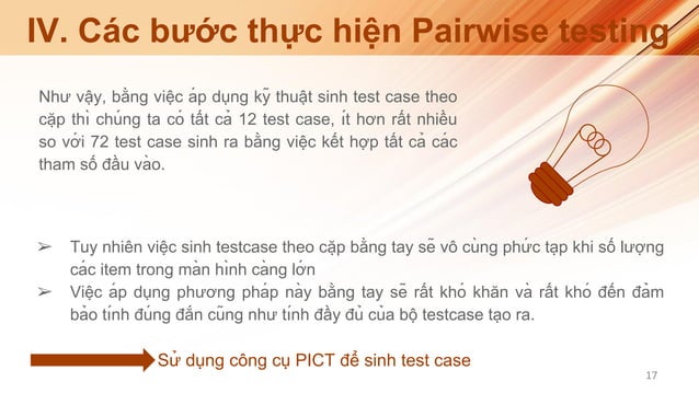 Pairwise testing | PDF
