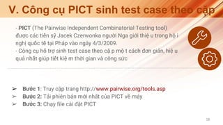 Pairwise testing | PDF