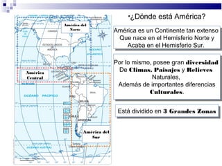 Unidad: Geografía de América. | PPS