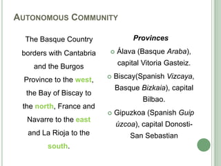 Basque Country | PPTX | Europe Travel | Travel Locations