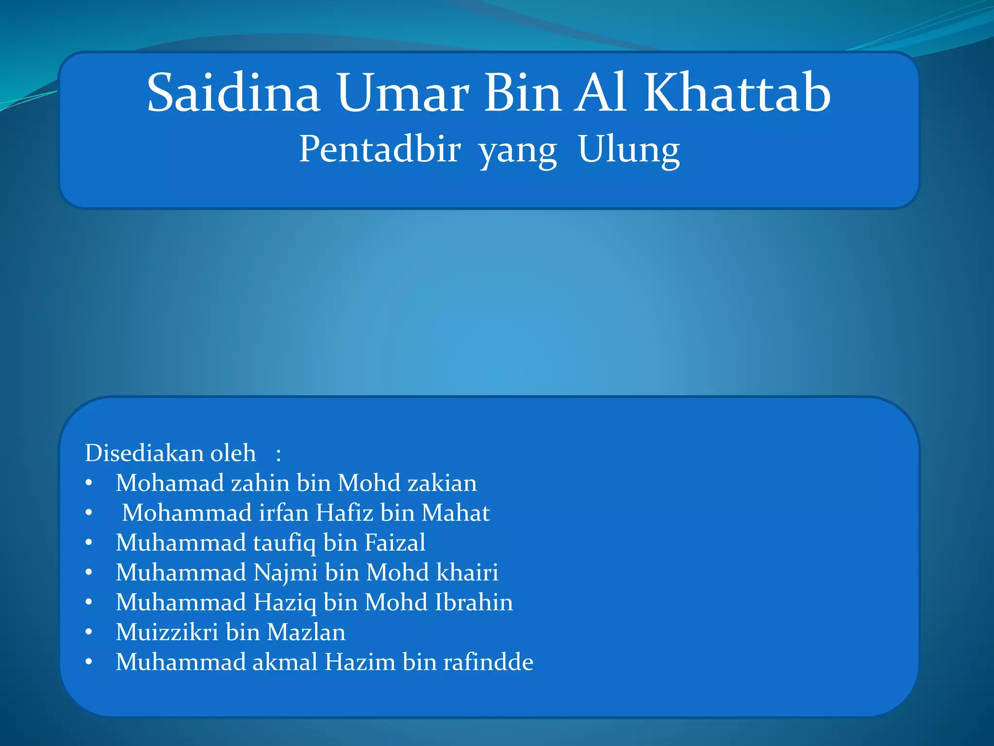 Pai umar | PPT