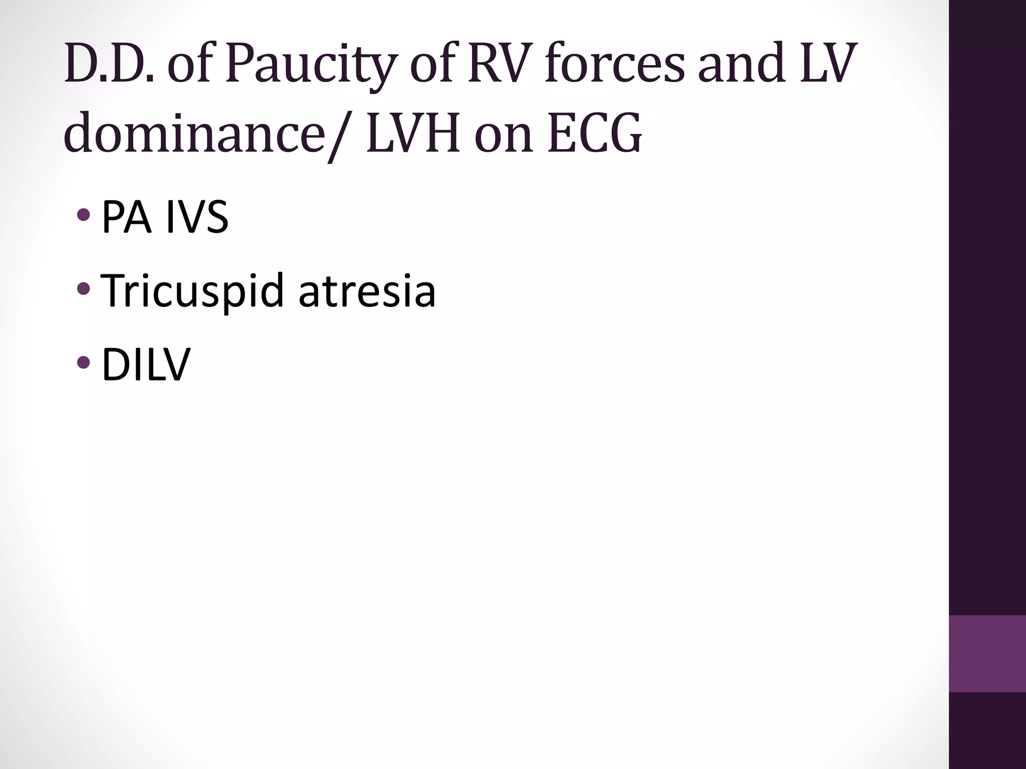 Pulmonary atresia with intact interventricular septum | PPTX