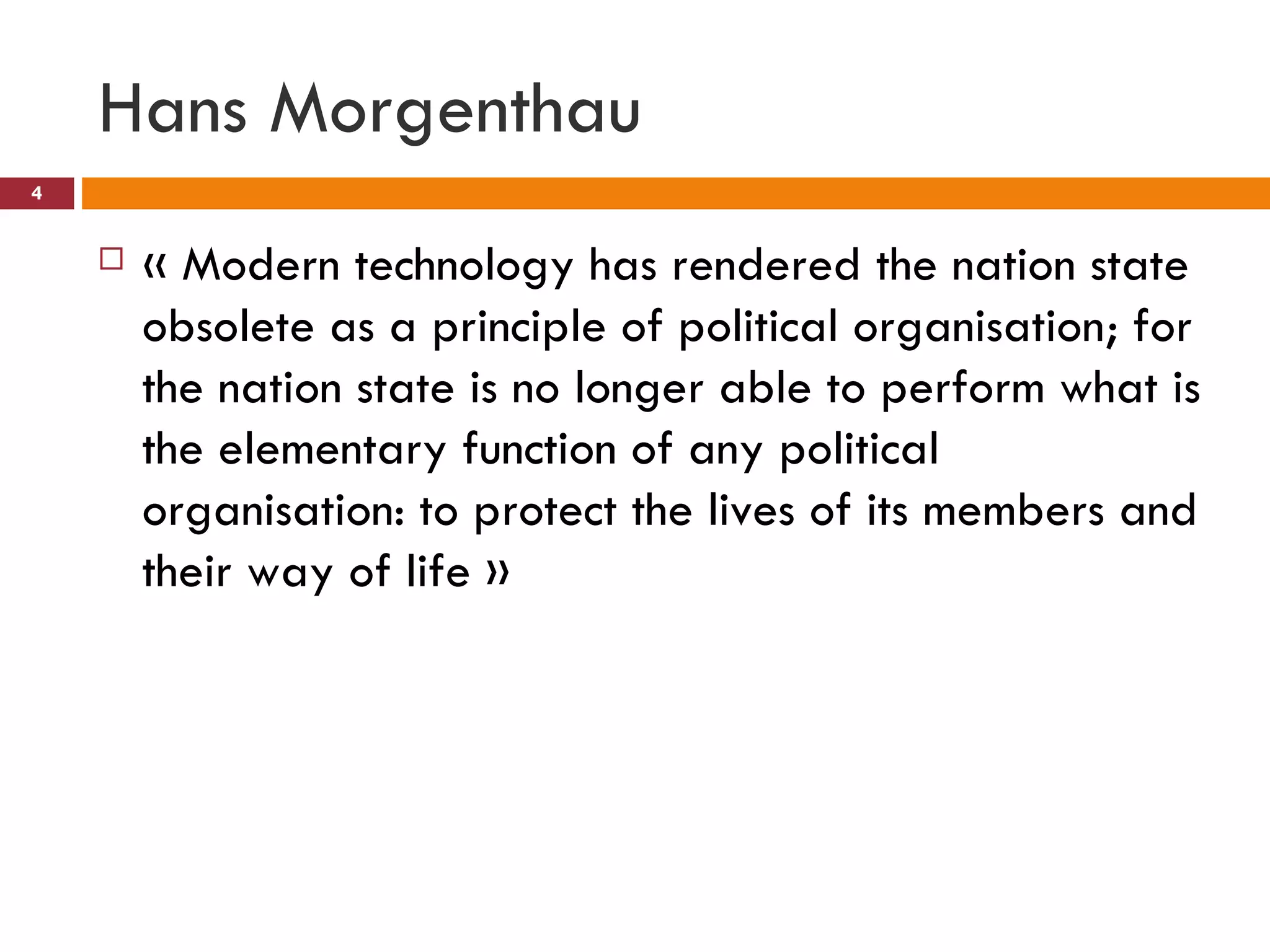 David Mitrany et le fonctionnalisme | PPT